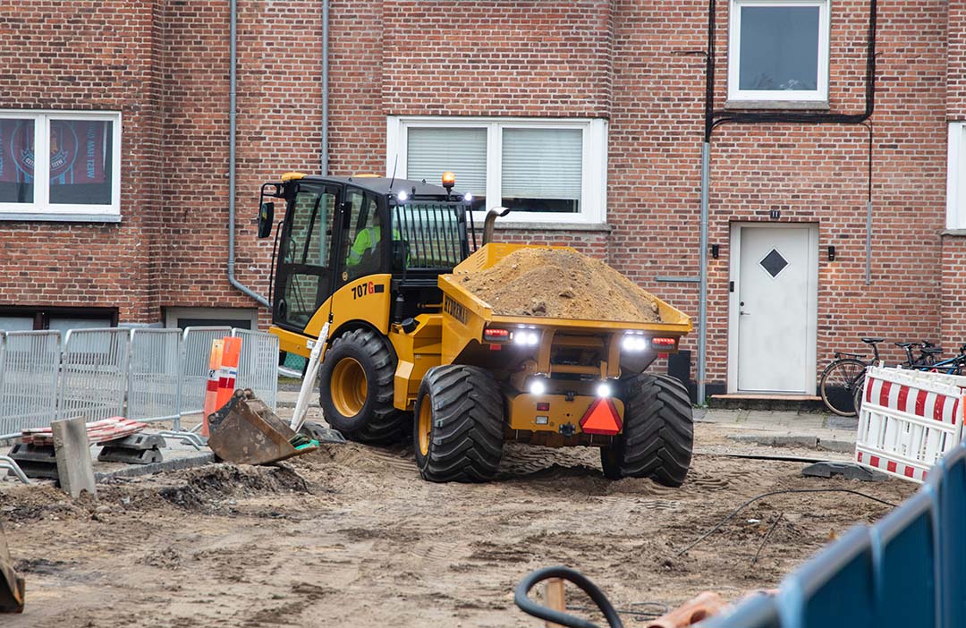 Hydrema 707G - Powerful 7-tonne dumper for earth moving