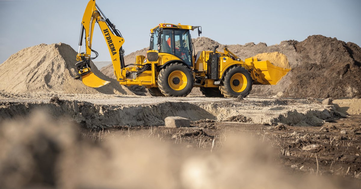 Hydrema's 900G Backhoe Loader: High Quality and Innovation