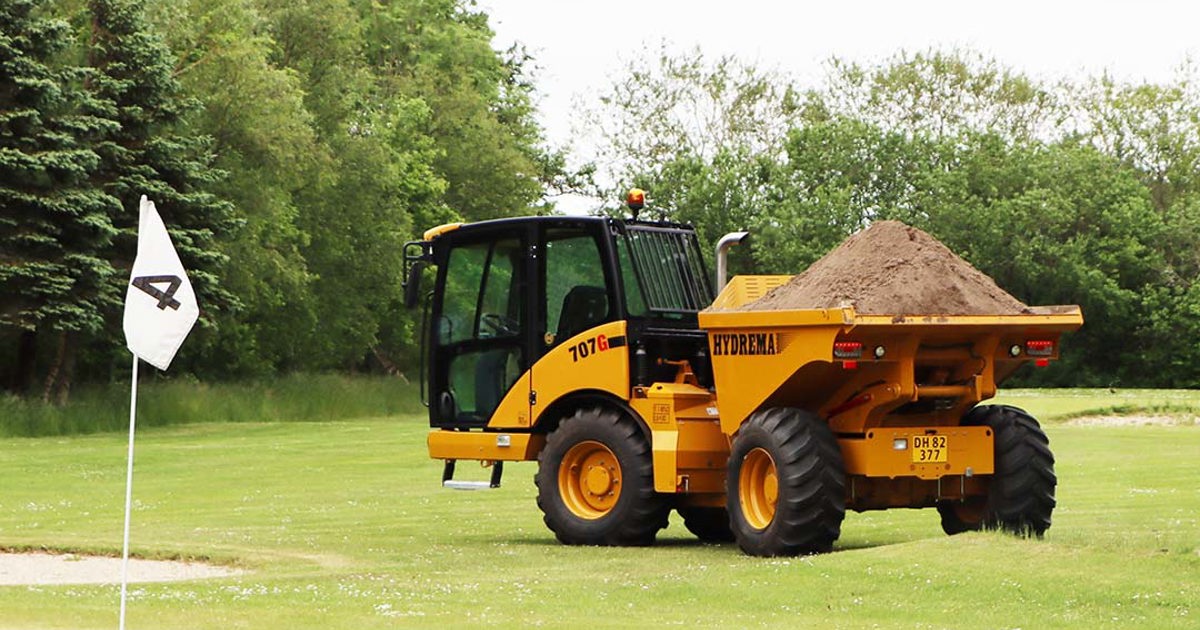 Hydrema 707G - Powerful 7-tonne dumper for earth moving