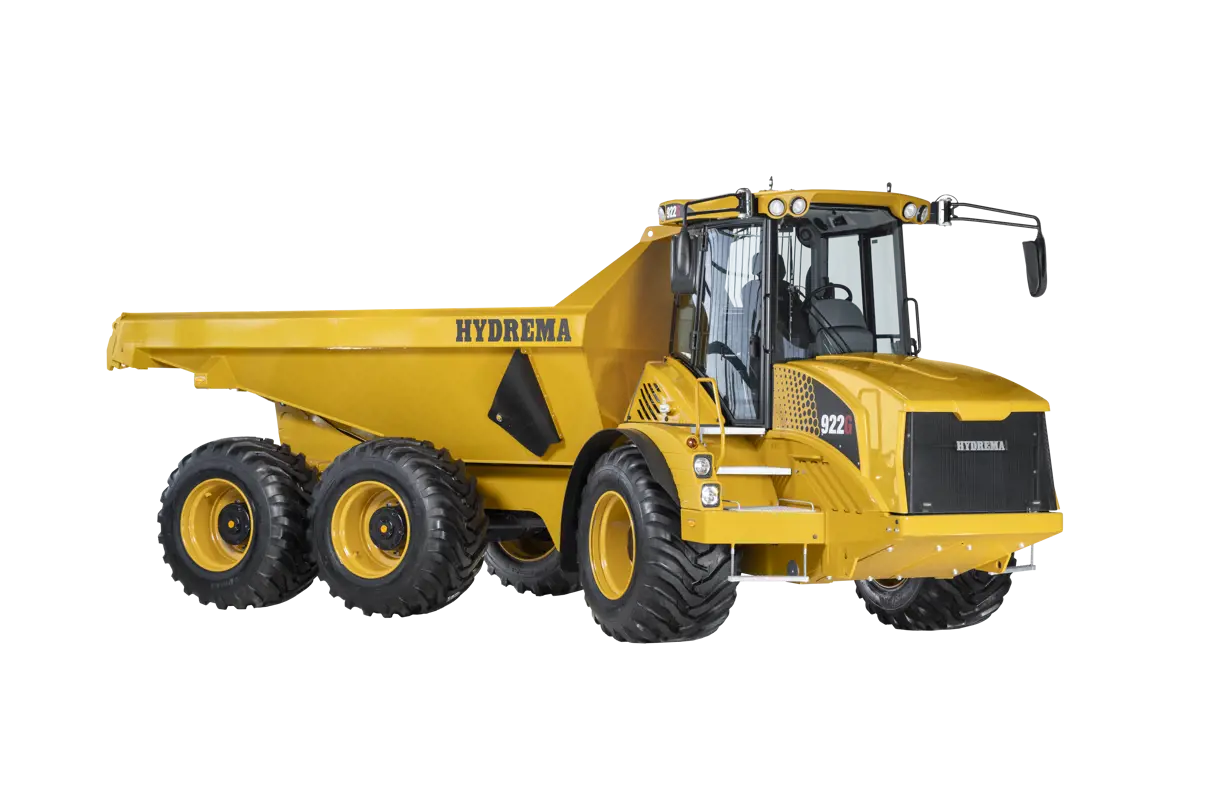 Hydrema 922G series: Powerful & Versatile 20 ton Dump Trucks
