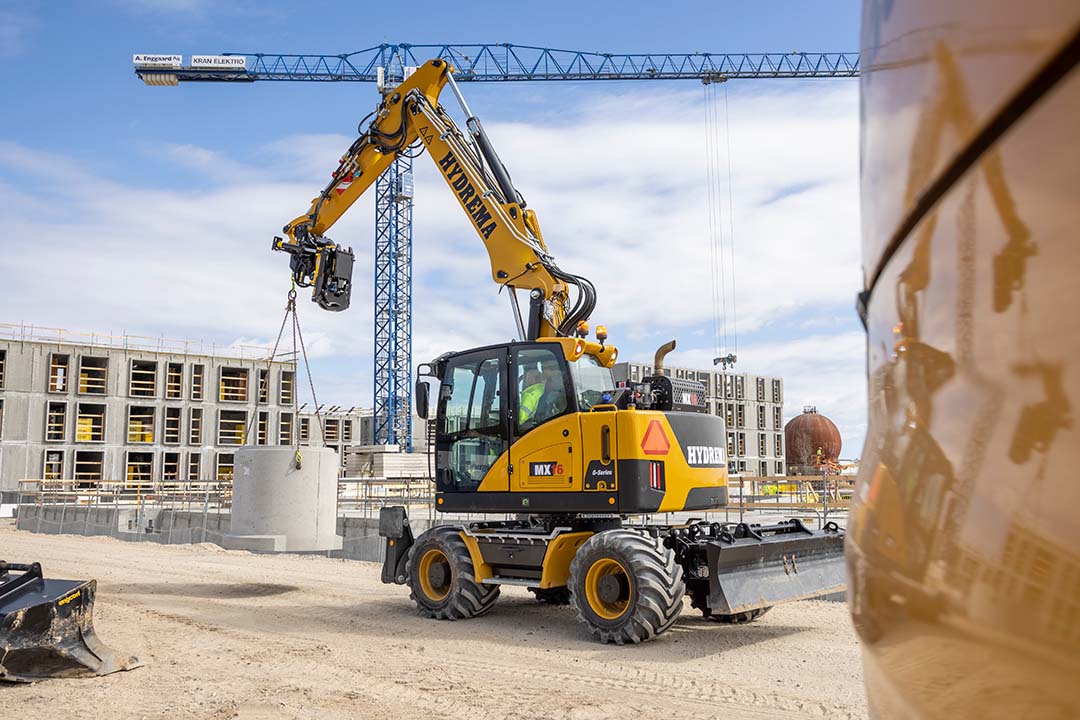 MX16G from Hydrema: Powerful and Precise Wheeled Excavator