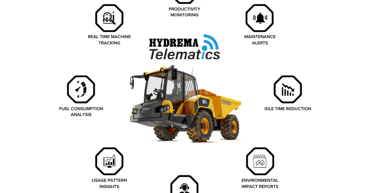 Hydrema Telematics: Intelligent Technology for Optimisation