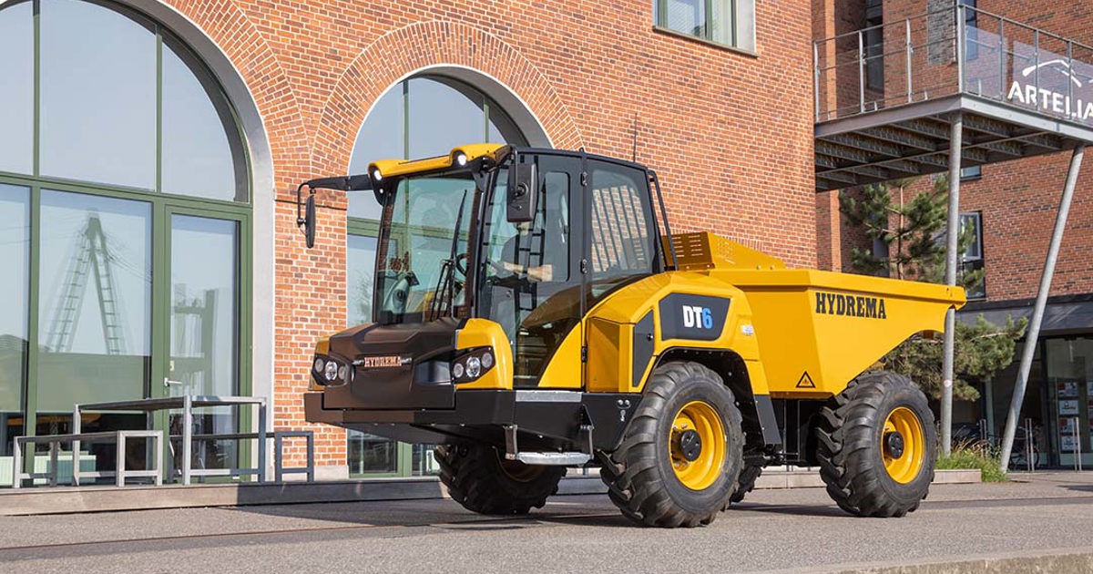 Hydrema's Electric Dump Trucks for Sustainable Construction