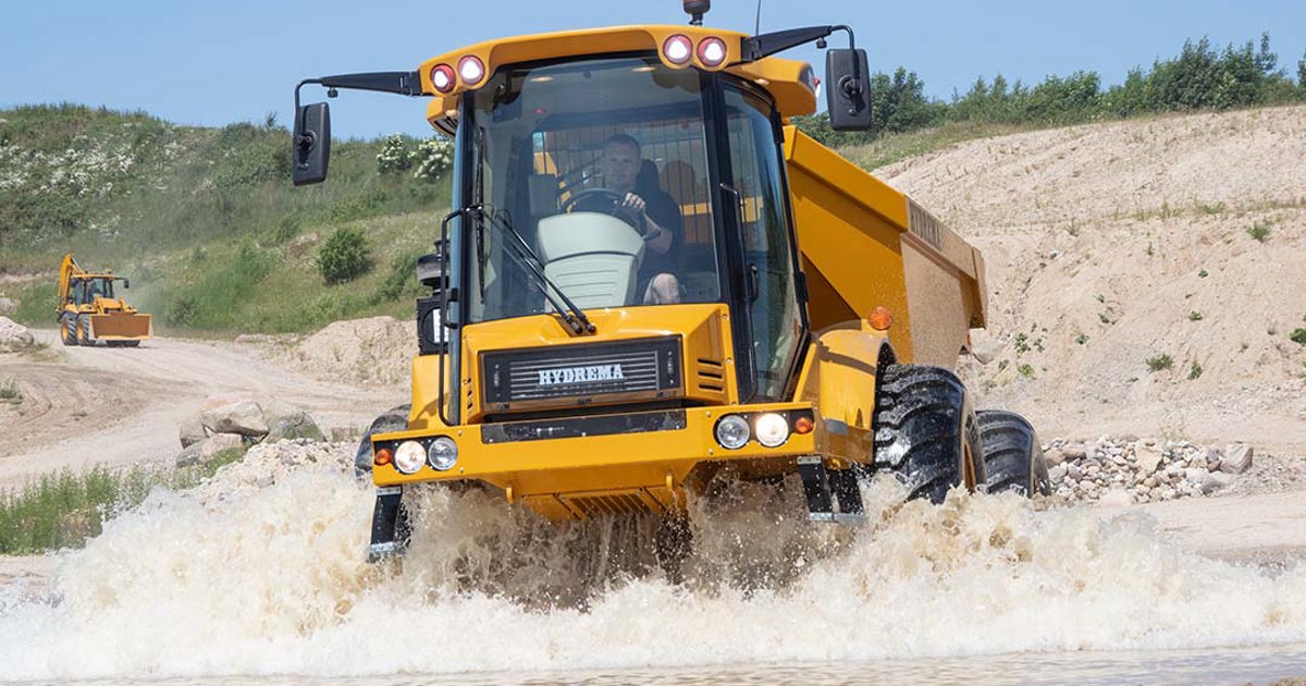 Hydrema 912G-Series: The 10-tonne Dump Trucks of the Future