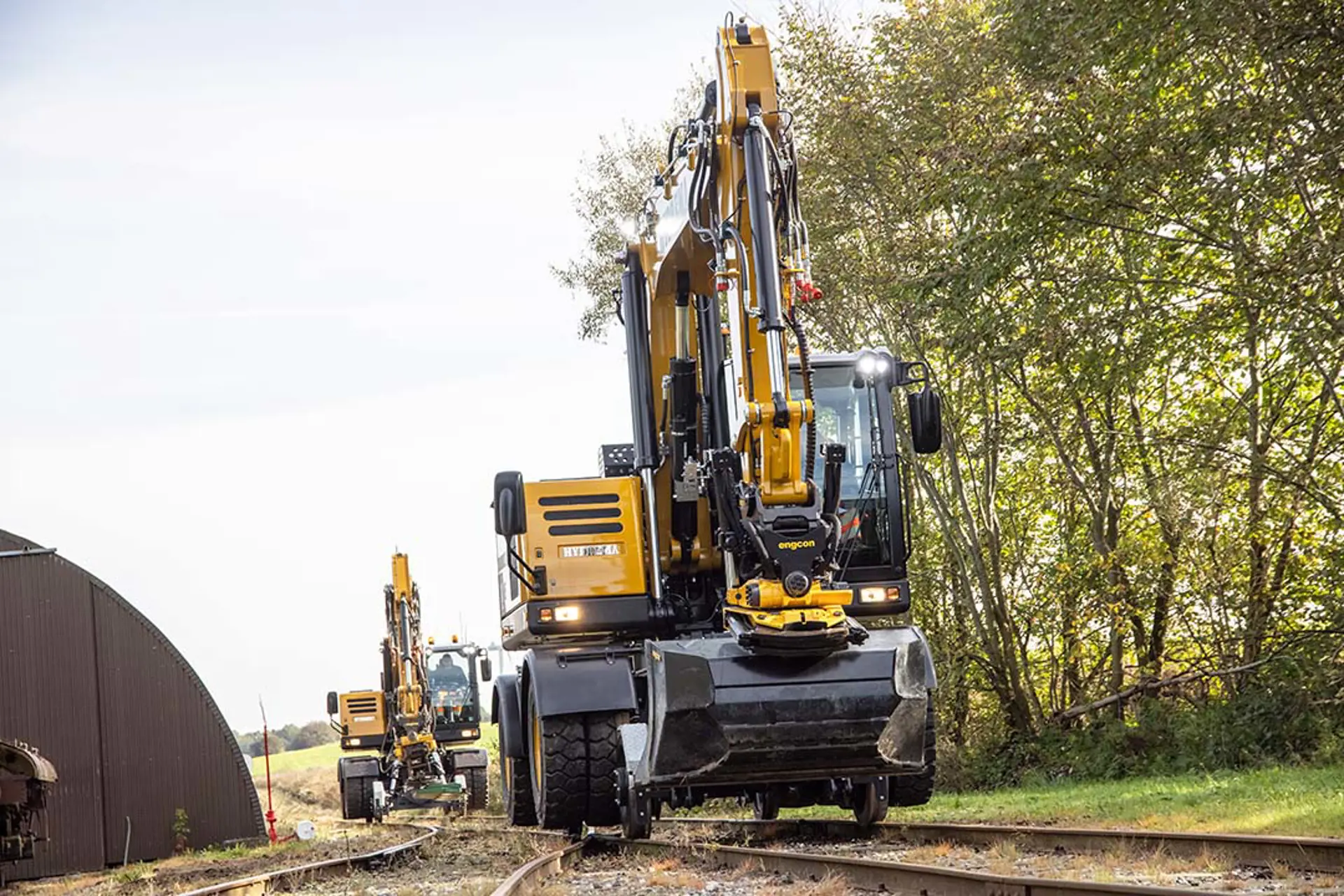MX Rail Series: Specialised Rail Excavator from Hydrema