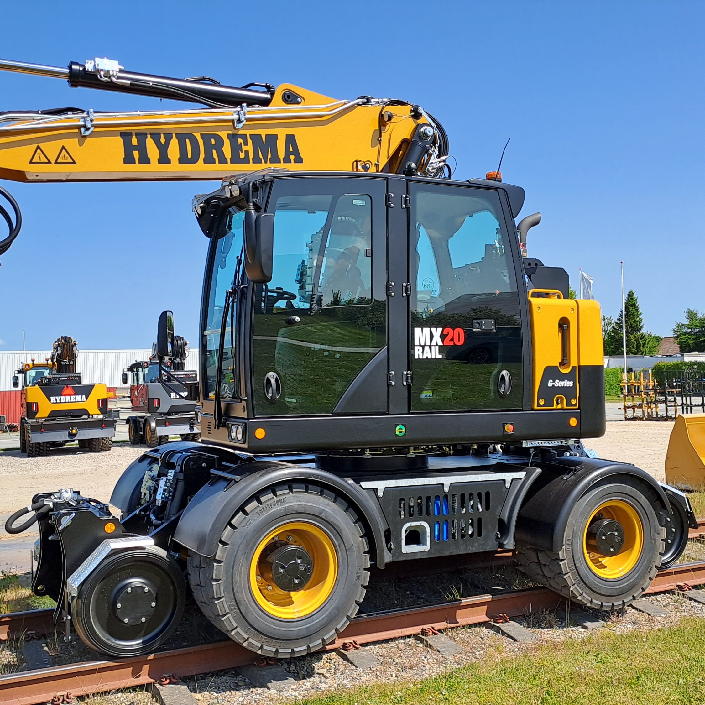 Double Cab for Hydrema MX Rail Excavators